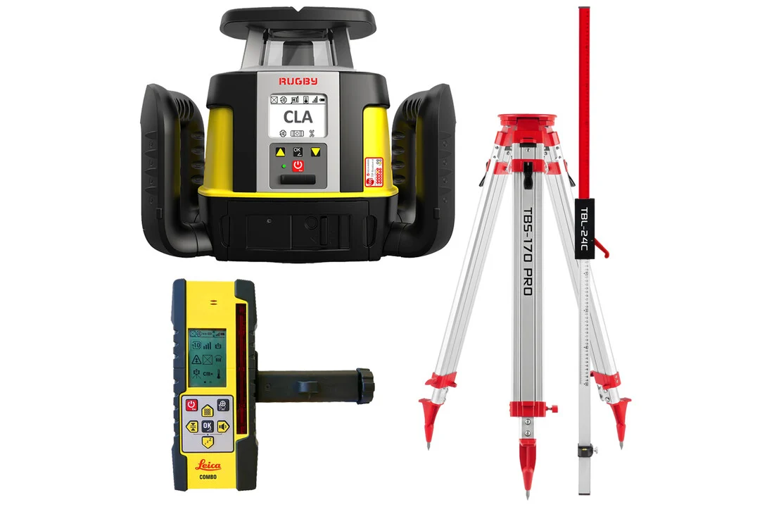 Bouwlaser Leica Rugby CLA CLX500 + CLC Combo kopen of huren? | HST